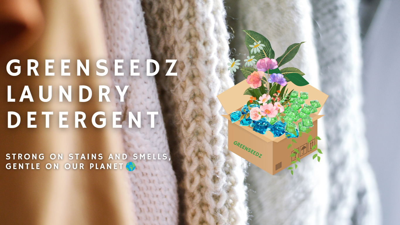Try our strong Laundry Detergent Pods now! – Greenseedz